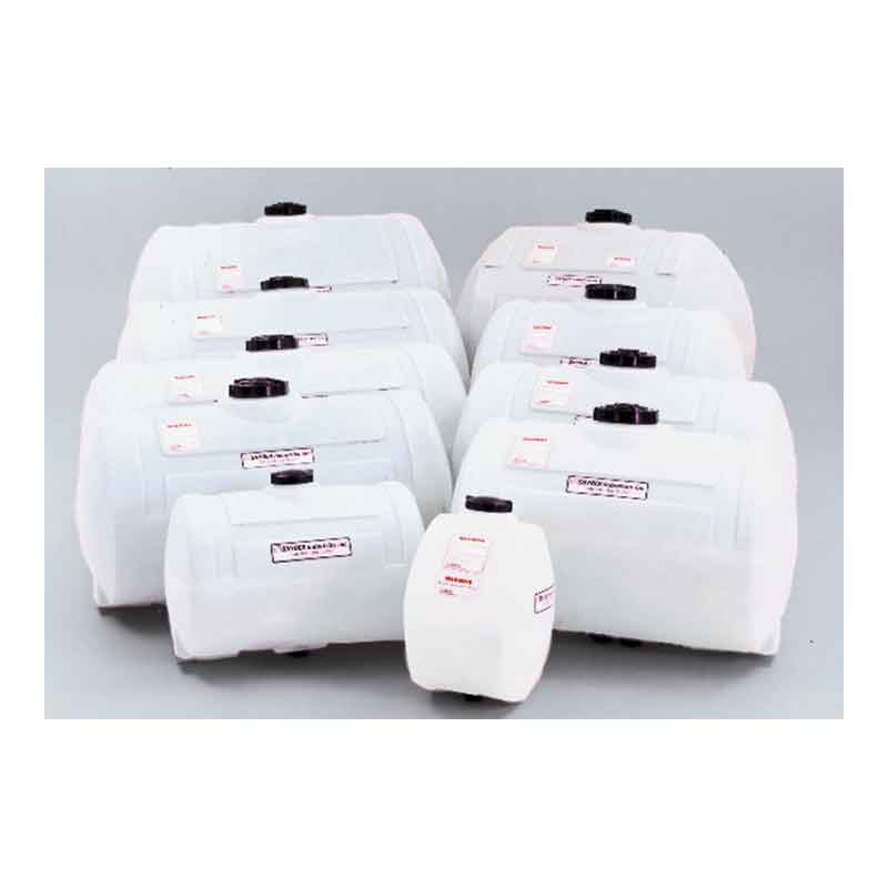 Snyder Industries 25 Gallon Heavy Duty Plastic Horizontal Sprayer Tank ...