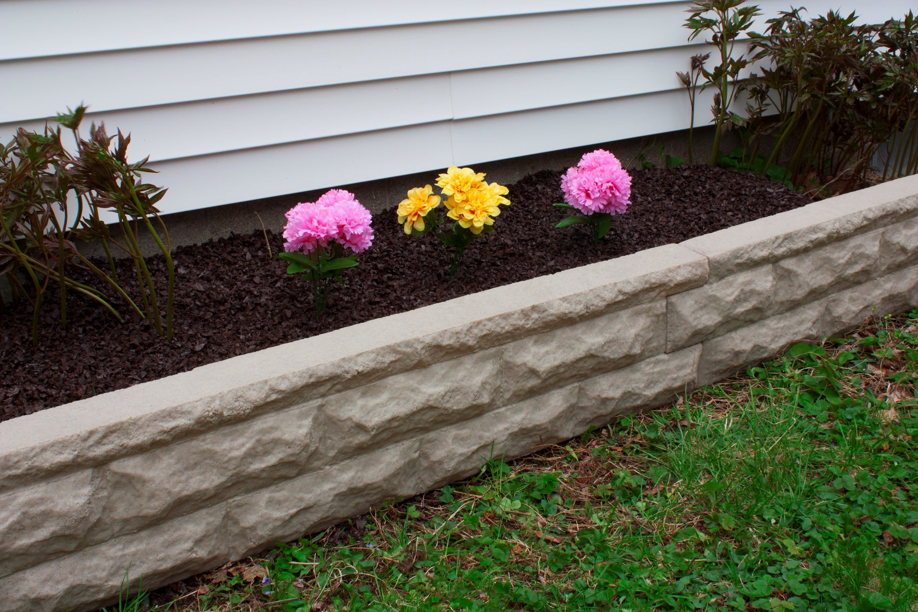 Garden Wizard 4 Foot Stone Landscape Border Wall – Good Ideas