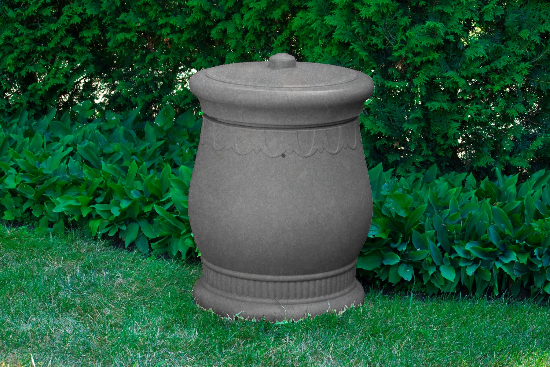 Savannah Urn Storage and Waste Bin – Good Ideas